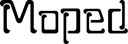 Moped font | Fonts2u.com