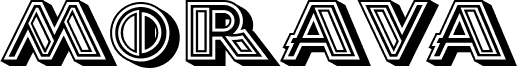 Morava Regular font