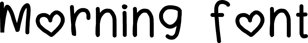 Morning Font font | Fonts2u.com