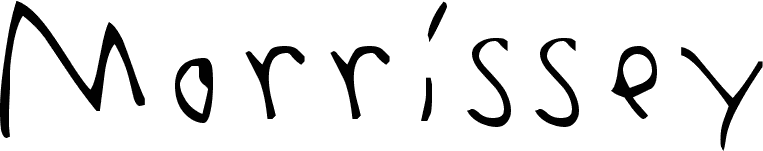 Morrissey font