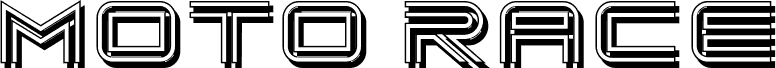 Moto Race Extravagant Regular font | Fonts2u.com