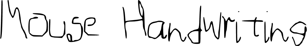 MouseHandwriting font | Fonts2u.com