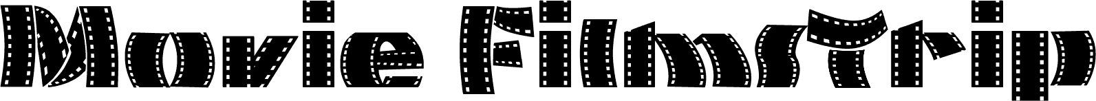 Movie Filmstrip font | Fonts2u.com