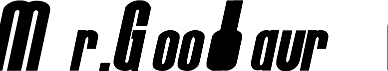 Mr.Goodbaur font