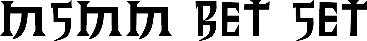 MSMM BET SET font | Fonts2u.com