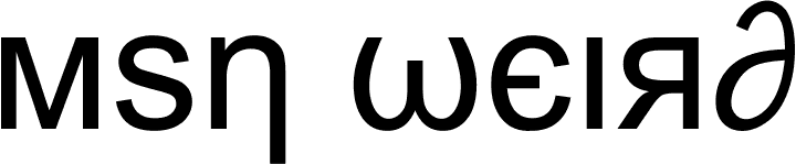 Msn Weird font | Fonts2u.com