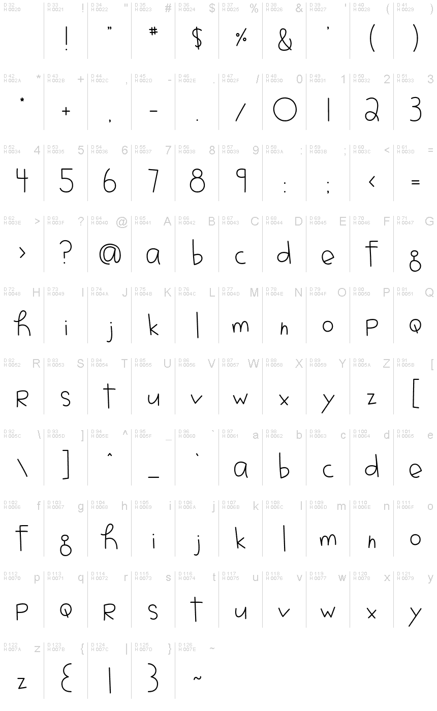 MTF Jotted font | Fonts2u.com