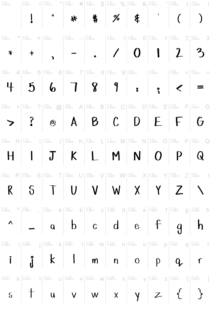 MTF Sketchie font | Fonts2u.com