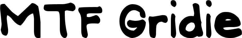 MTF Gridie font | Fonts2u.com
