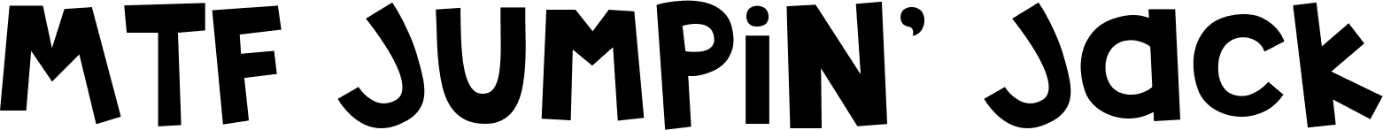 MTF Jumpin' Jack Regular font | Fonts2u.com