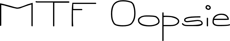 MTF Oopsie font | Fonts2u.com