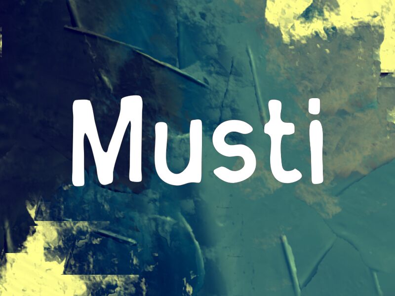 Musti font