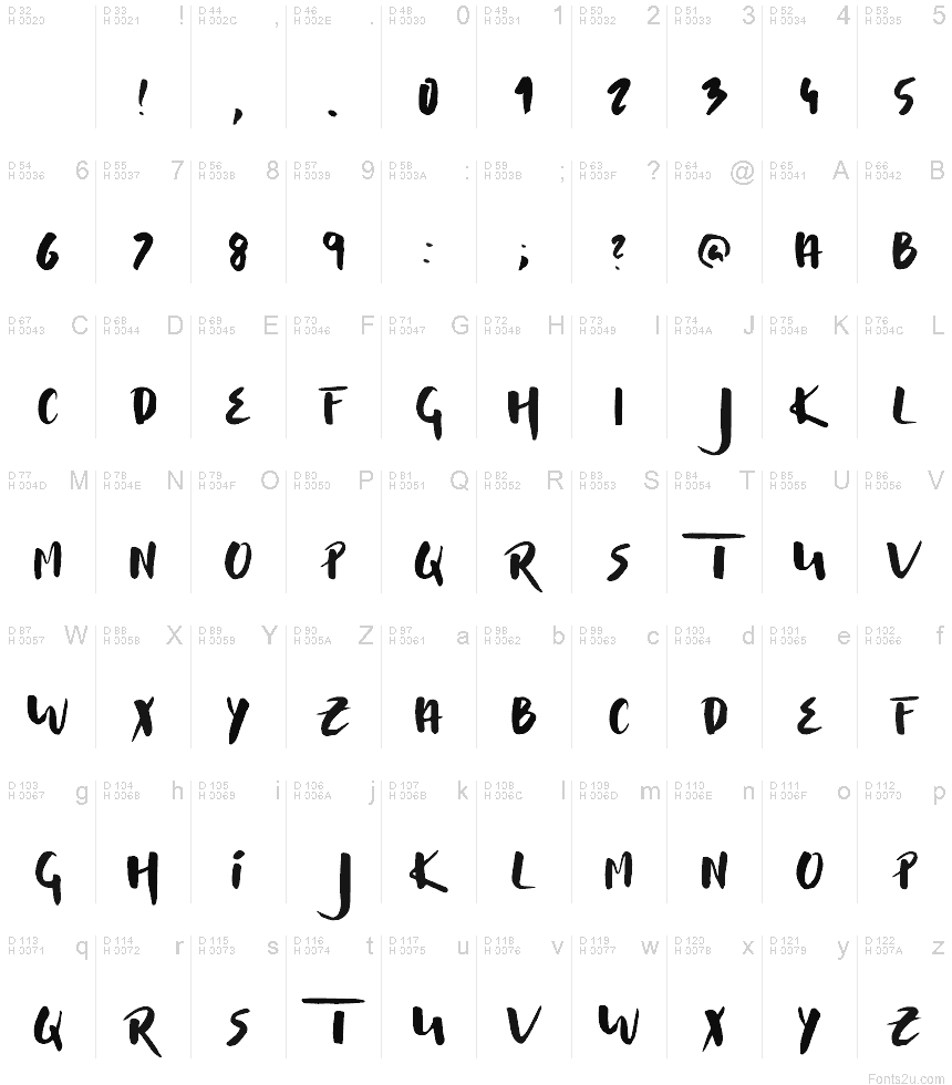 Musterion font