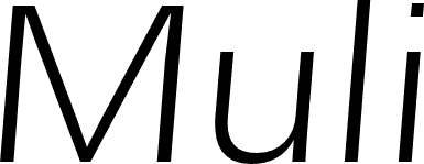 Muli Light Italic font | Fonts2u.com