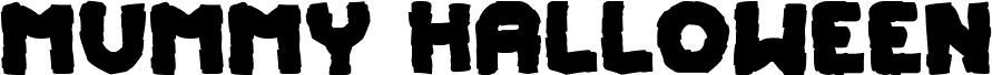 Mummy Halloween font | Fonts2u.com