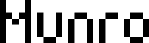 Munro font