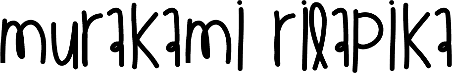 MurakamiRilapika font