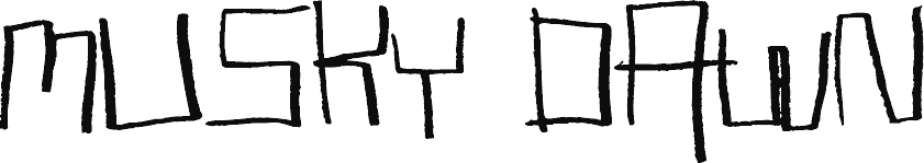 MuskyDawn font