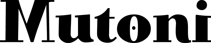 Mutoni Bold font | Fonts2u.com
