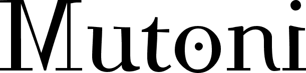 Mutoni Regular fuente | Fonts2u.com