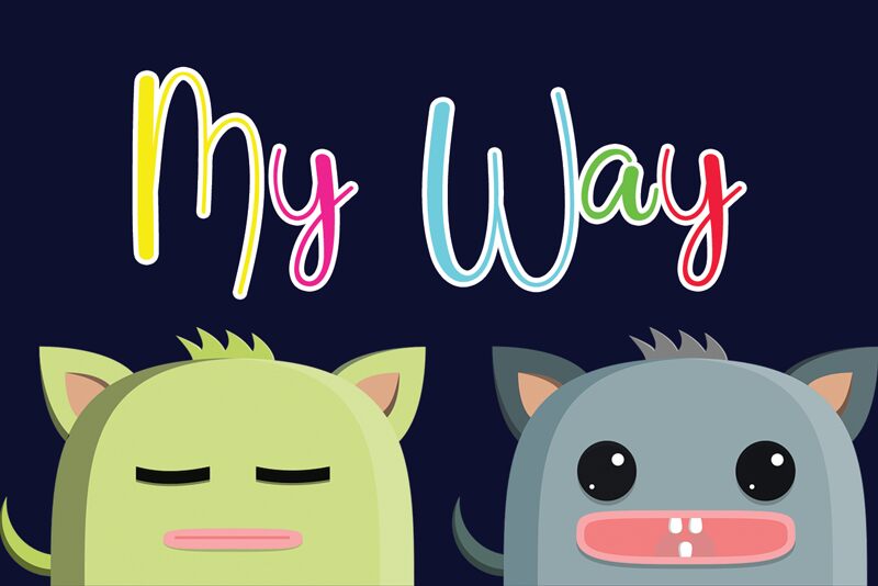 My Way font | Fonts2u.com