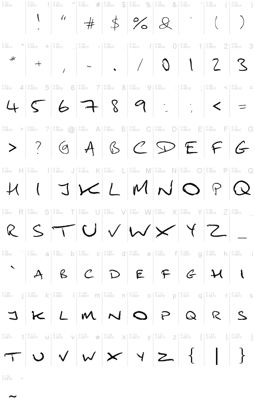 mydai1 font | Fonts2u.com