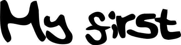 My first font