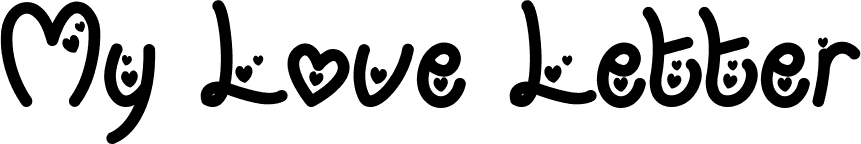 My Love Letter font