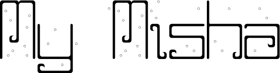My Misha Regular font | Fonts2u.com