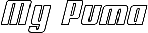 My Puma font