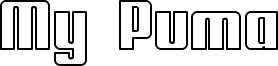 My Puma font