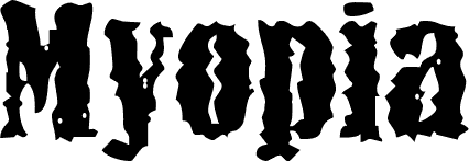 Myopia font | Fonts2u.com