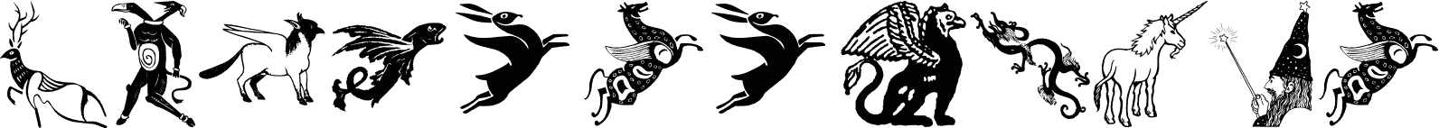 Mythological font | Fonts2u.com