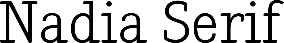 Nadia Serif Normal font | Fonts2u.com