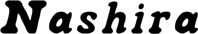 Nashira Blur Demo Regular font | Fonts2u.com