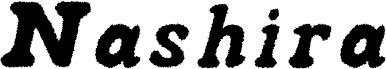 Nashira Free Regular font | Fonts2u.com
