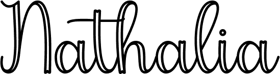 Nathalia font | Fonts2u.com