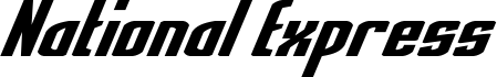 National Express Xtra ExpandIt font | Fonts2u.com