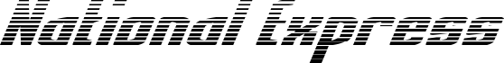 National Express Xtra ExpandIt font | Fonts2u.com