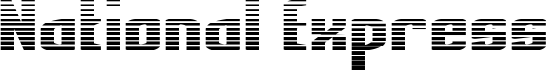 National Express font | Fonts2u.com