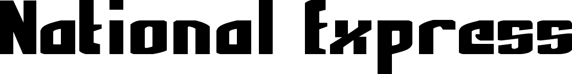 National Express font | Fonts2u.com