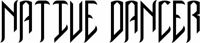 Native Dancer font | Fonts2u.com