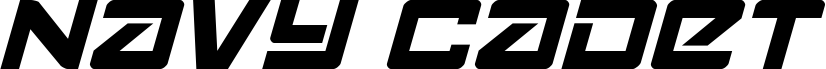 Navy Cadet font | Fonts2u.com