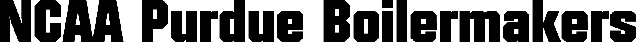 NCAA Purdue Boilermakers font | Fonts2u.com