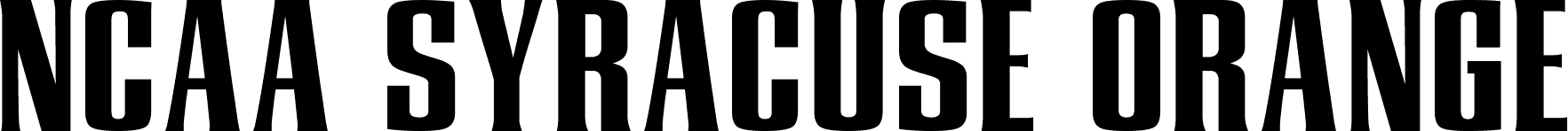 NCAA Syracuse Orange font | Fonts2u.com