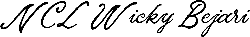 NCL Wicky Bejari font | Fonts2u.com