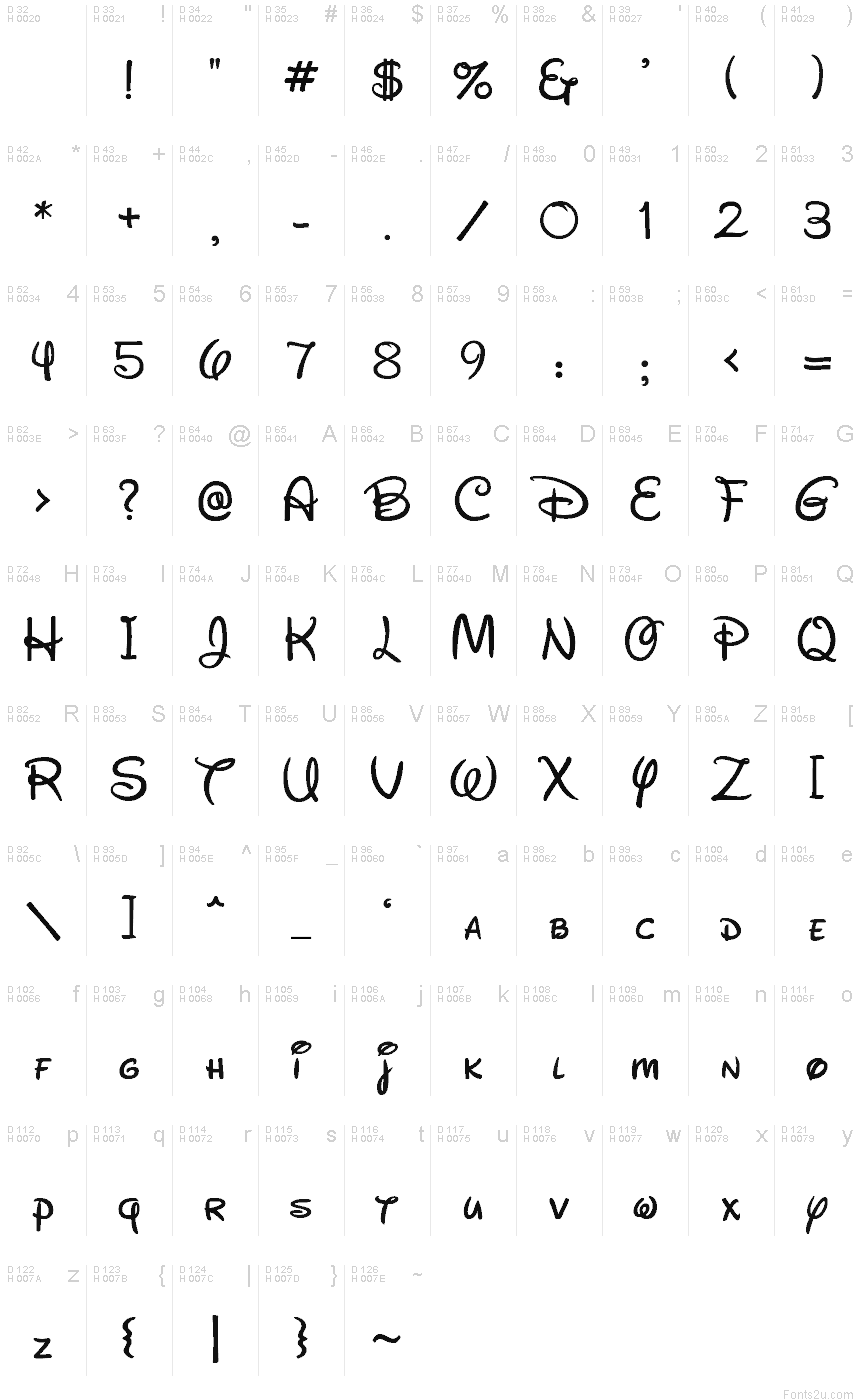 New Waltograph Font Fonts2u