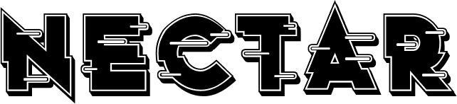 Nectar 3D Regular font