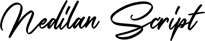 NedilanScriptDEMO-Regular font | Fonts2u.com