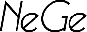 NeGe font | Fonts2u.com